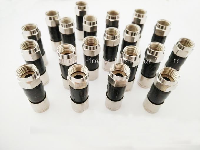 OEM Compression F Connector For Rg59 / Rg11 / Rg316 Ppc Ex11 And Ex6xl