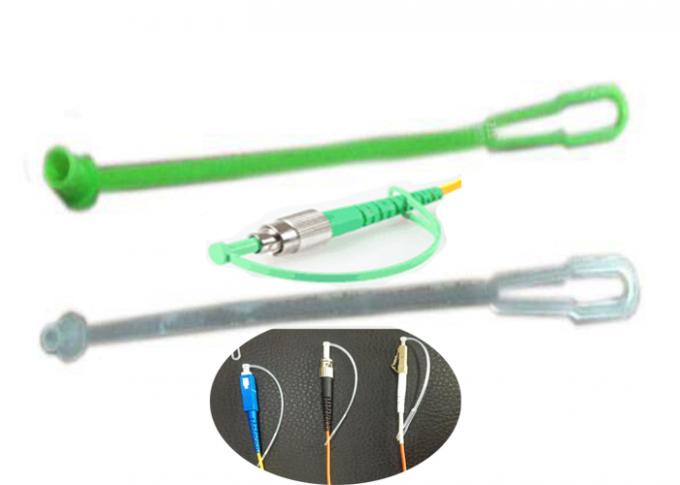 FC 2.5mm 1.25mm Fiber Optic Dust Cap For Connectors Cable