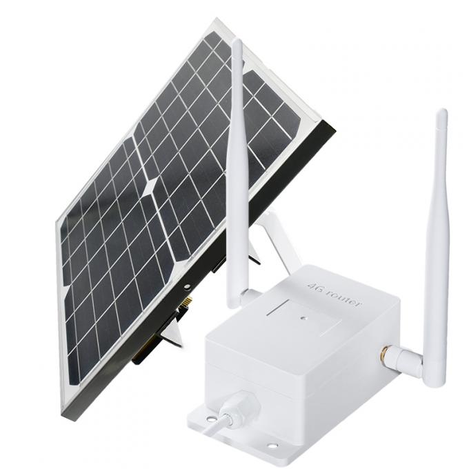 Solar Power 4G Router Outdoor Lte Wifi 3G 4G Lte SIM Card To WiFi To ...