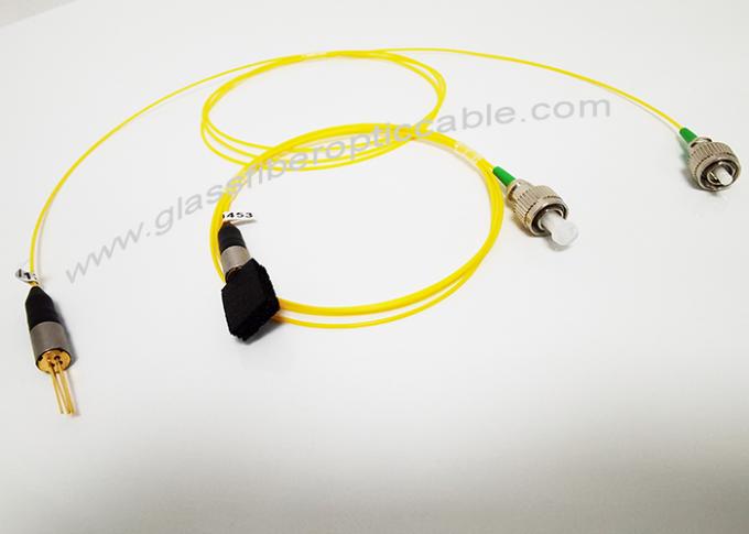 1550nm 2.5G DFB Laser Diode DX SC /FC/LC APC Coaxial Fiber Optic Pigtail SM 9 /125um