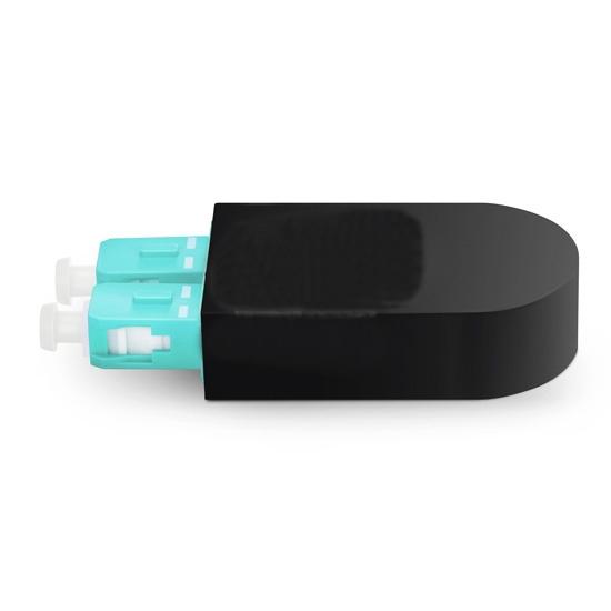 SC/UPC Duplex PVC (OFNR) OM4 50/125 Multimode Fiber Loopback Module