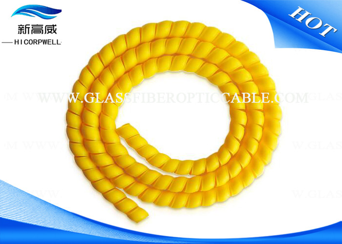 Hose Wire Cable Case Fiber Optic Patch Cables Soft Plastic Spiral Guard ...