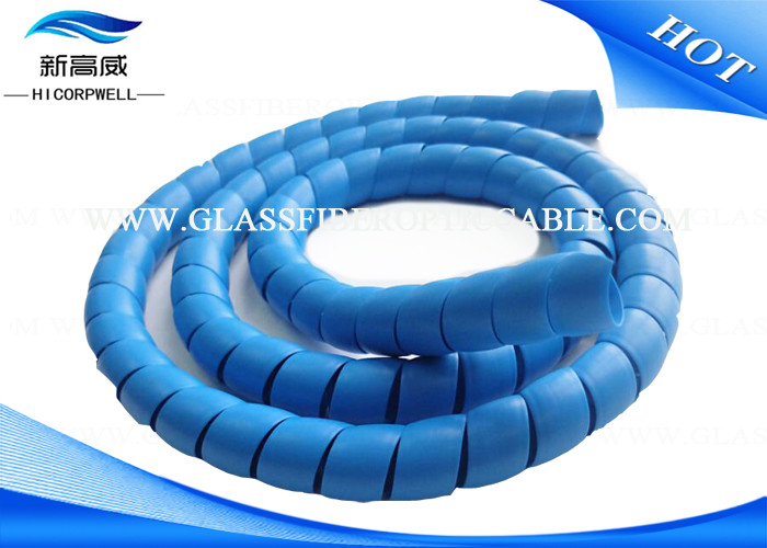 Hose Wire Cable Case Fiber Optic Patch Cables Soft Plastic Spiral Guard ...