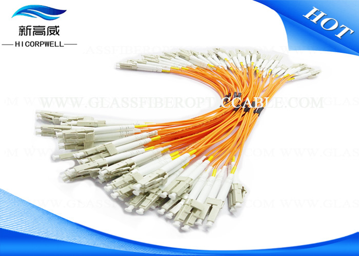 LC UPC G652 G657 Fiber Optical Pigtail , OM1 OM2 OM3 SC Fiber Optic ...
