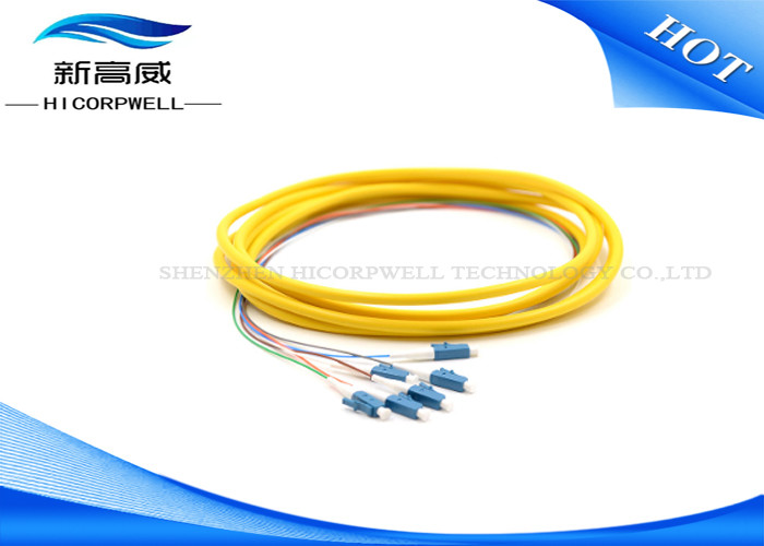 SC APC Fiber Optic Pigtail IEC 60794 100m - 1000m Length With LSZH PVC Jacket