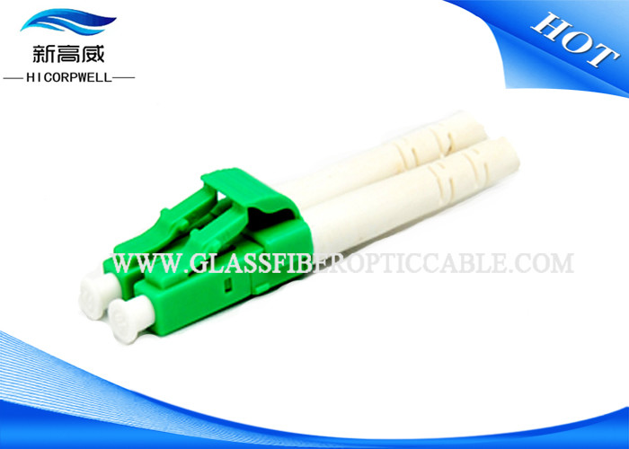 LC APC Fiber Optic Components 3.0MM DX Connectors Patch Cord Cable Low Insertion Loss
