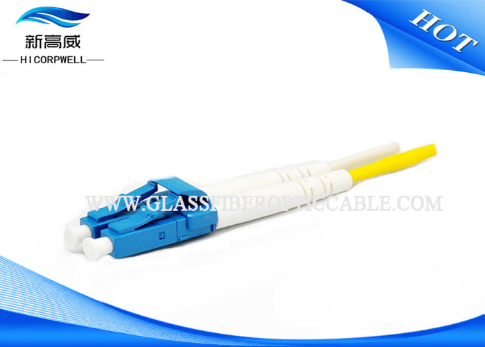 LC APC Fiber Optic Components 3.0MM DX Connectors Patch Cord Cable Low ...