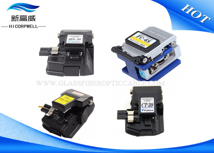 Optical Fiber Cleaver Fiber Testing Tools For 250 To 900 Micron In Black