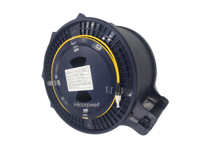 Both ST Connectors Spools Bare Optical Fiber OTDR Launch Cable Reel SM ...