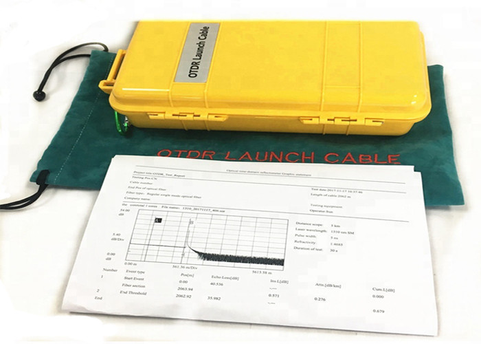 1km 2km OTDR Bare Optical Fiber Ring Box SM MM Dummy Fiber SC FC LC ...