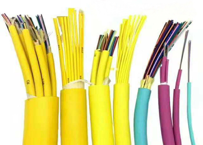 12 Core Glass Fiber Optic Cable , 2KM - 4KM Length Multimode Fiber ...