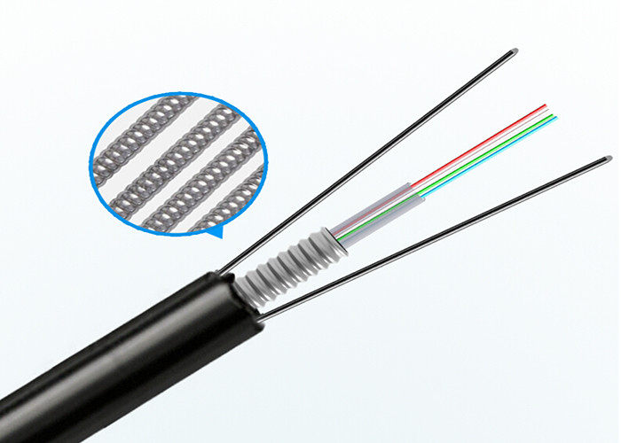 Gyxtw 6 12 24 Core Glass Fiber Optic Cable Single Mode Armored Cooper Cable