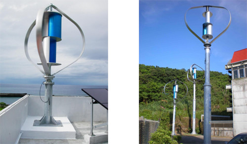High Conversion Efficiency House Windmill Generator , Outdoor Rooftop ...