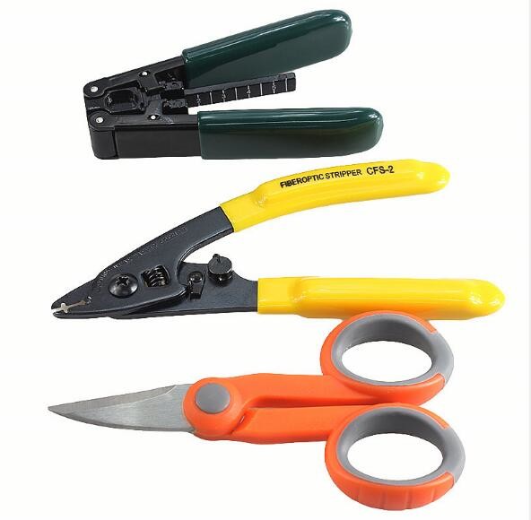 FTTB FTTH Fiber Optic Tool Kit For Fiber Optic Cabling , Telecom System ...