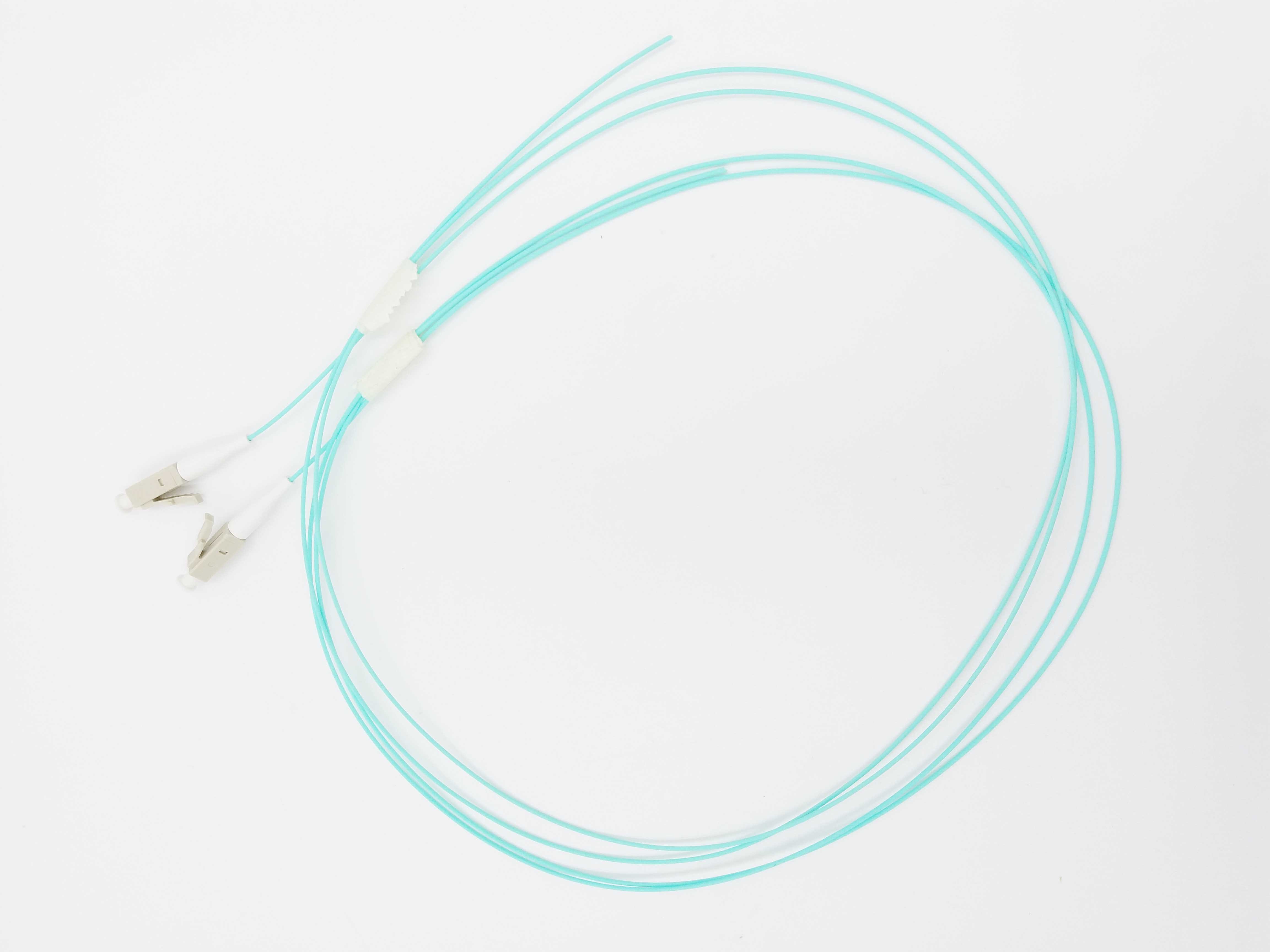 G652 G657 Fiber Optic Pigtail OM1 OM2 OM3 Simplex 9/125 Single Mode 0.9mm PVC LSZH Jacket