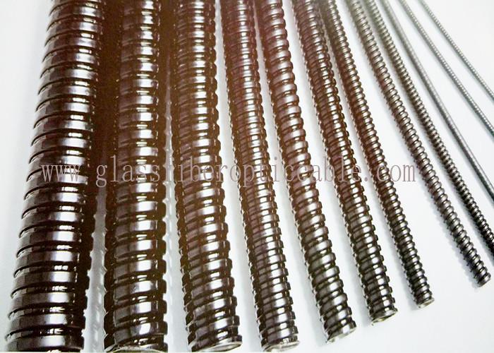 Waterproof Fiber Optic Components Flexible Metal Conduit Protective ...