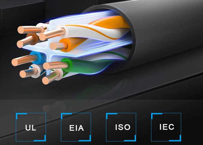 Pvc Jacket Netowork Ethernet LAN Cable Utp Cat 6 24awg 2pr 4pr 305m ...