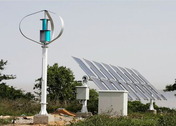 Sliver Semi - Autonomous Vawt Wind Generator , 88KG Roof Mounted Wind ...
