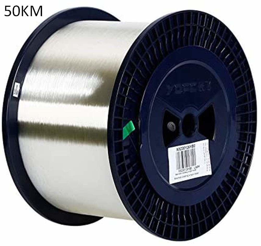 Zero Loss Bending Radius Bare Optical Fiber G657B3 FTTH Transparent ...