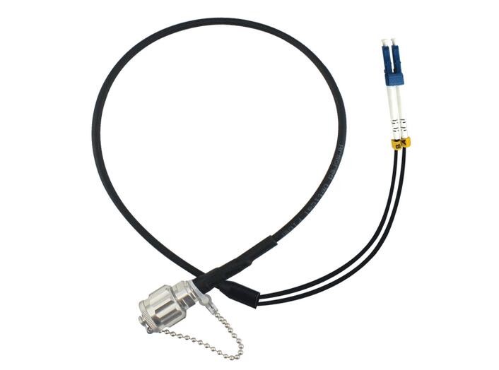 Black Fiber Optic Patch Cables 2 Core FTTA ODC Connector For BBU RRU ...