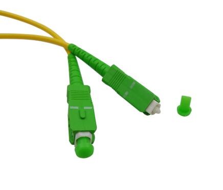 SM Simplex Single Mode Fiber Pigtails 9 125 G652 SC APC IEC 60794 Approved