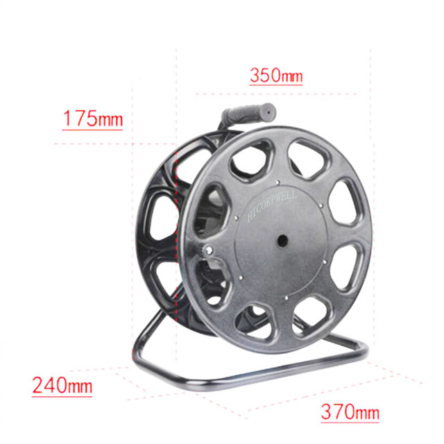 Mini Size Wire Spool Wire Winch Portable Hand Fiber Optic Cable Reel