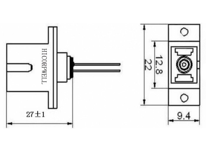 1100nm-1650nm Small Area InGaAs Photodiode With InGaAs Detector Chip SC ...