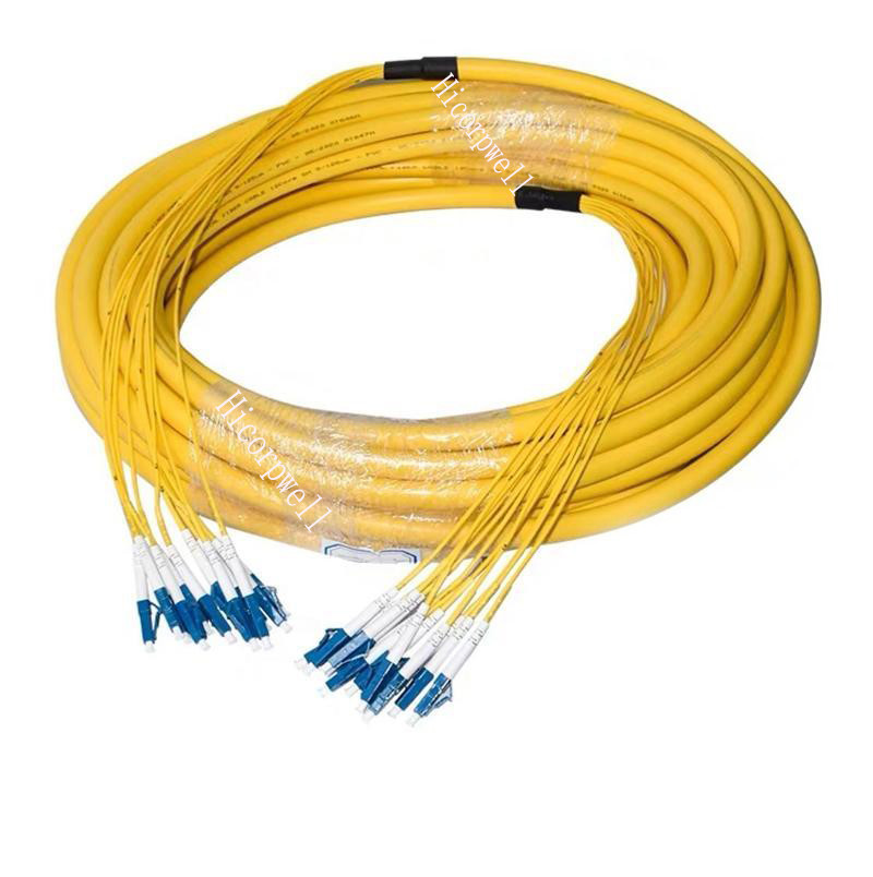 LC SC FC ST 2.0mm Singlemode Optical Fiber Single Mode Patch Cord 24 C ...