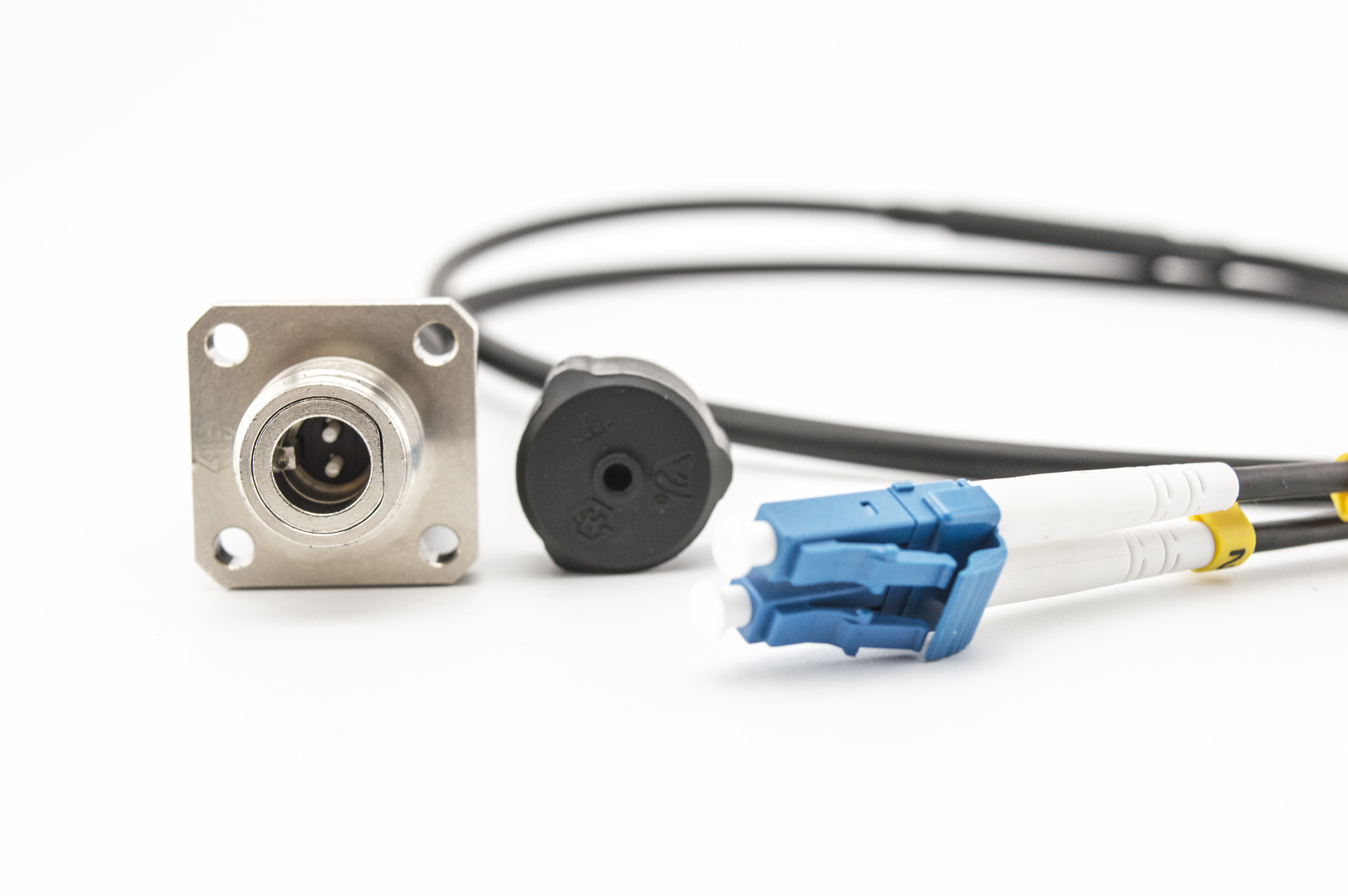 2/4F RDC/QDC To Duplex LC Cable Outdoor ODC 2 Core Connector Plug ...