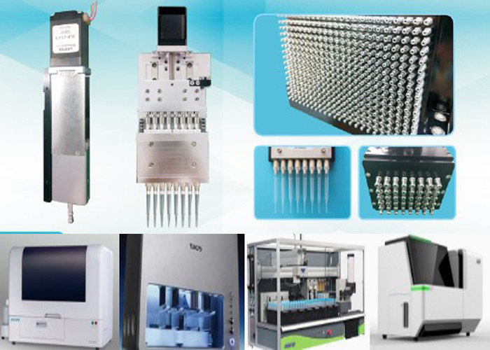 Clear Water Oil Weak Acid & Base Multi Channel Plunger Syringe ...