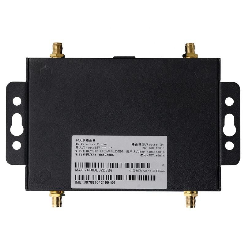 Industrial WiFi Router 4G LTE Unlocked Detachable Antennas SMA Port SIM ...