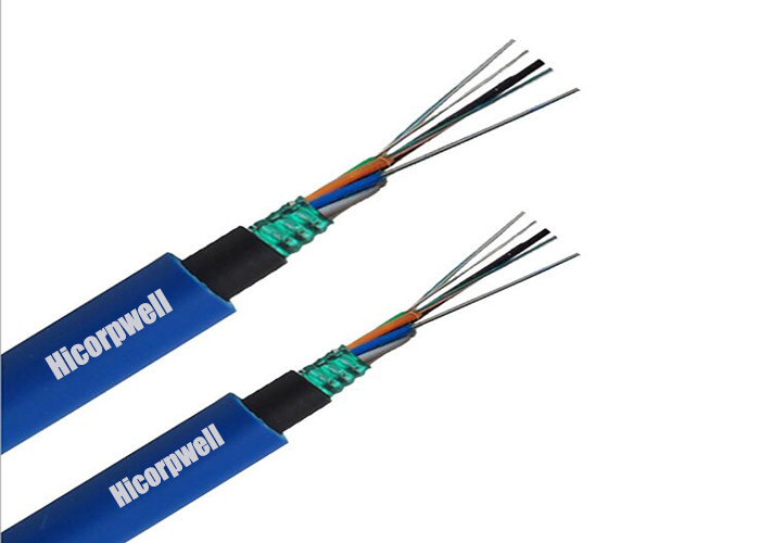 Flame Retardant Mining Fiber Cable Miners Application Outdoor 4 Core ...